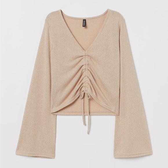 H&M | Tops | Hm Drawstring Top | Poshmark